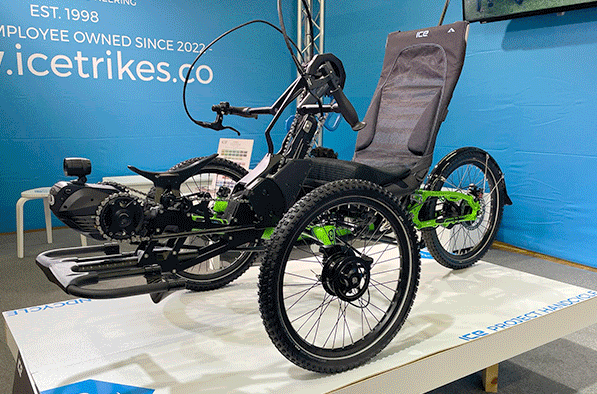 ICE project kettingloze aandrijving op Eurobike — Ligfiets.net